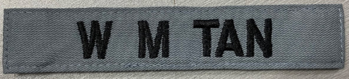 DIS No.4 Name Tag (set of 2) – Joint & Y Enterprise